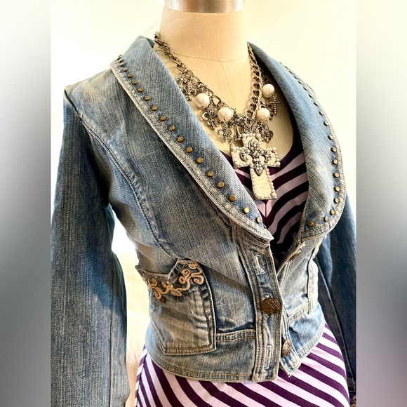 Guess | Jackets & Coats | S Guess Premium Rare Vintage Y2k Jean Jacket ...